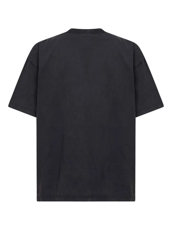 Balenciaga Black Crayon Loop Medium Fit T-shirt