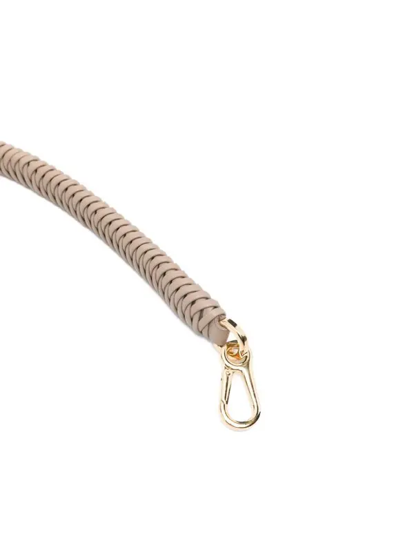 Loewe Braided Leather Strap With Lobster Clasp