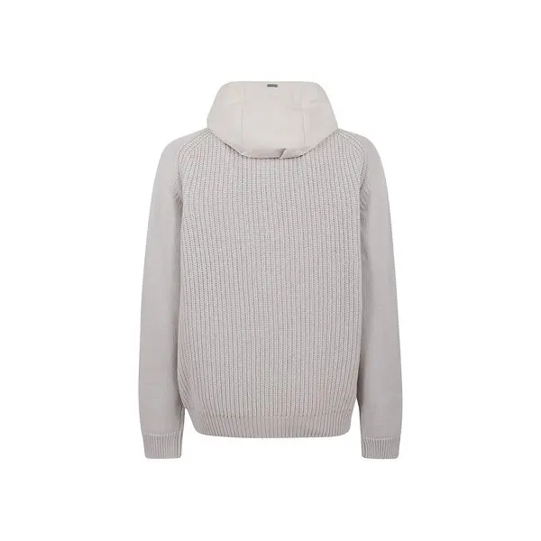 Herno Hooded Wool Sweater