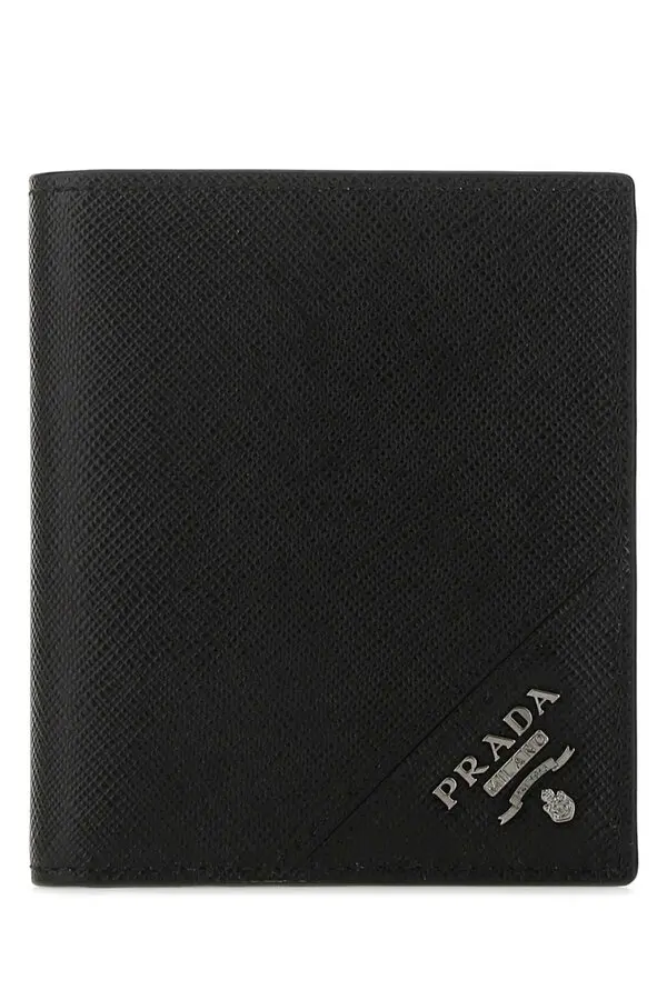 Prada Leather Wallet - Black