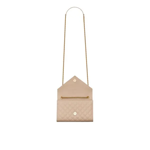 Saint Laurent Envelope Small Bag - Cream