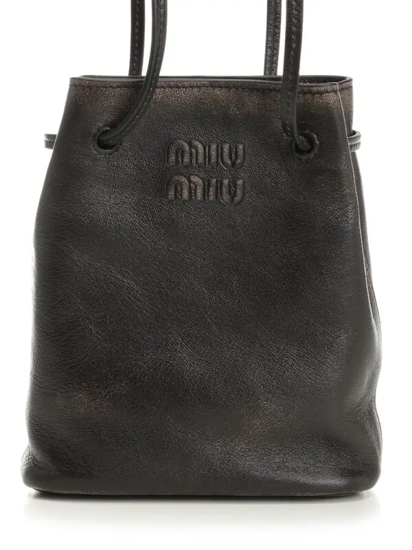 Miu Miu Nappa Leather Pouch