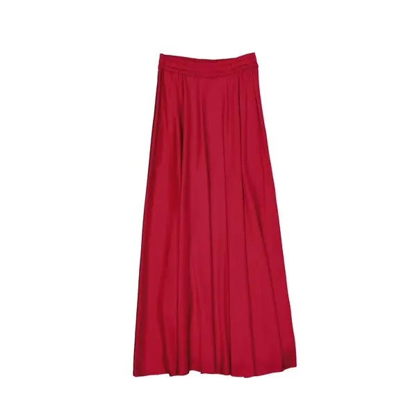 Herno Elastic Waist Midi Skirt - Red