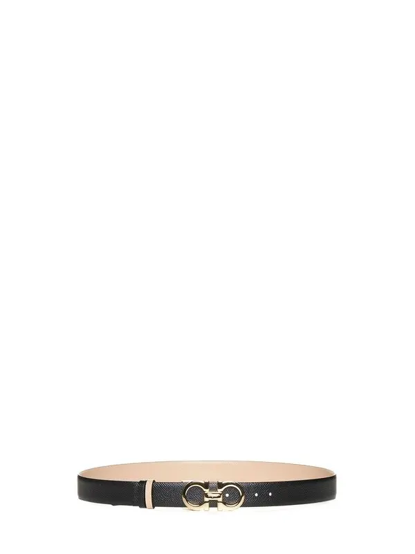 FERRAGAMO Gancini Reversible Leather Belt