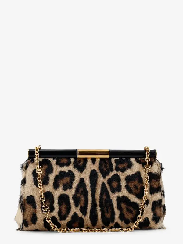 Dolce & Gabbana Marlene Shoulder Bag In Pony Skin - Multicolor