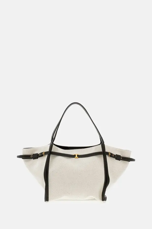 TOD'S Shopping Bag With T Timeless Accessory - Multicolor