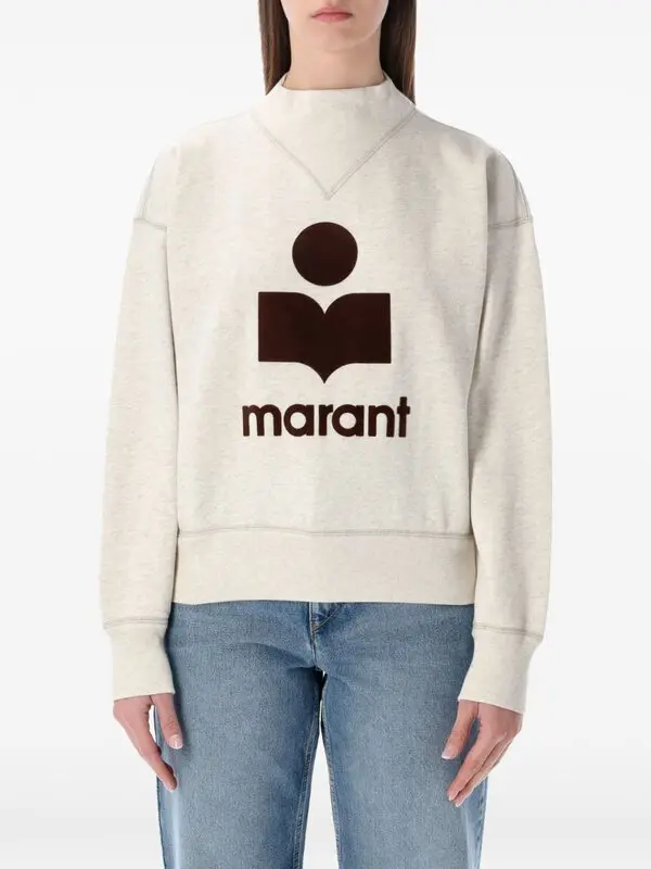 Isabel Marant Étoile Moby Cotton Sweatshirt - Multicolor