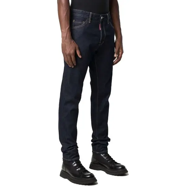 Dsquared2 Cotton Denim Jeans - Blue