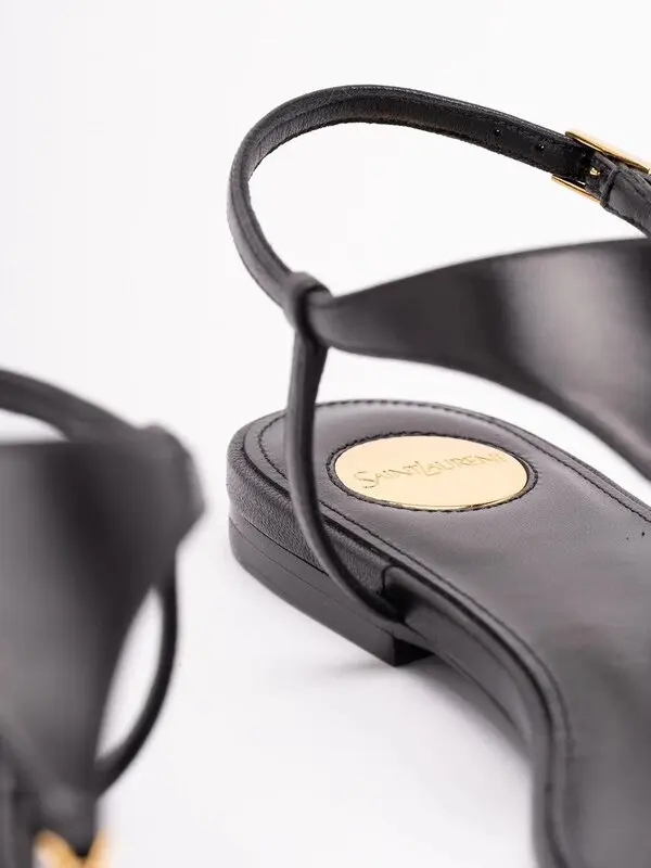 Saint Laurent Cassandra Sandals - Multicolor