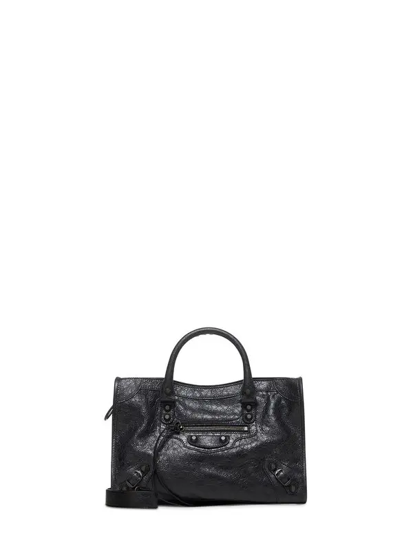 Balenciaga Black Le City S Bag - Multicolor