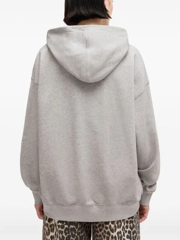 GANNI Margot Organic Cotton Hoodie - Multicolor