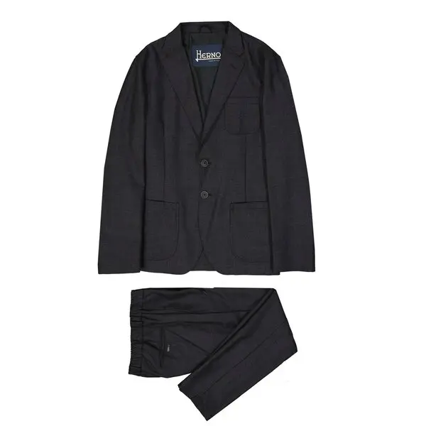 Herno Wool Pants - Gray