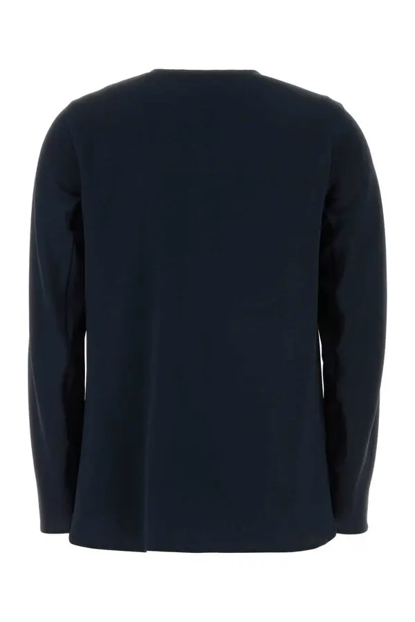 Max Mara Stretch Silk Blouse - Blue