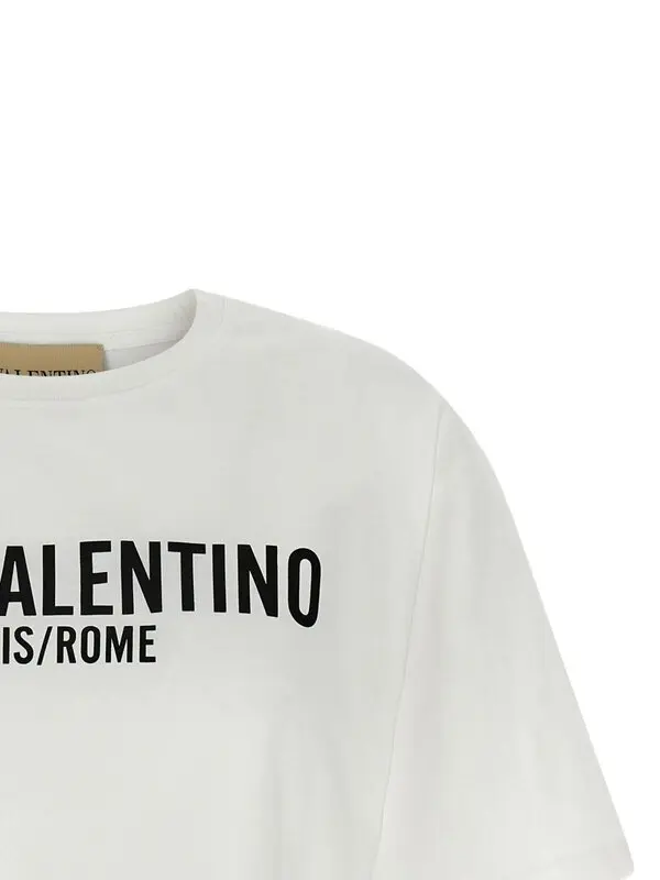Valentino Garavani Chez " Printed Cotton T-shirt - Multicolor