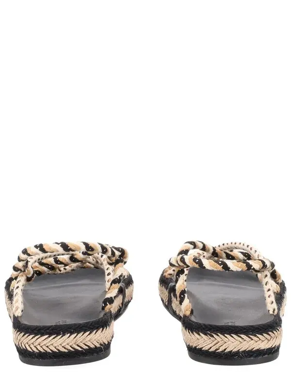 Isabel Marant Étoile Twisted Rope Sandals - Black