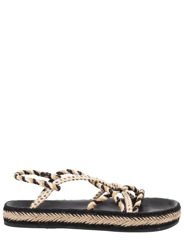 Isabel Marant Étoile Twisted Rope Sandals - Black