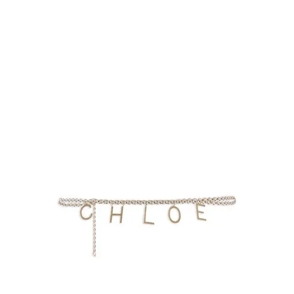 Chloé Interlocking Chain Belt - Gold