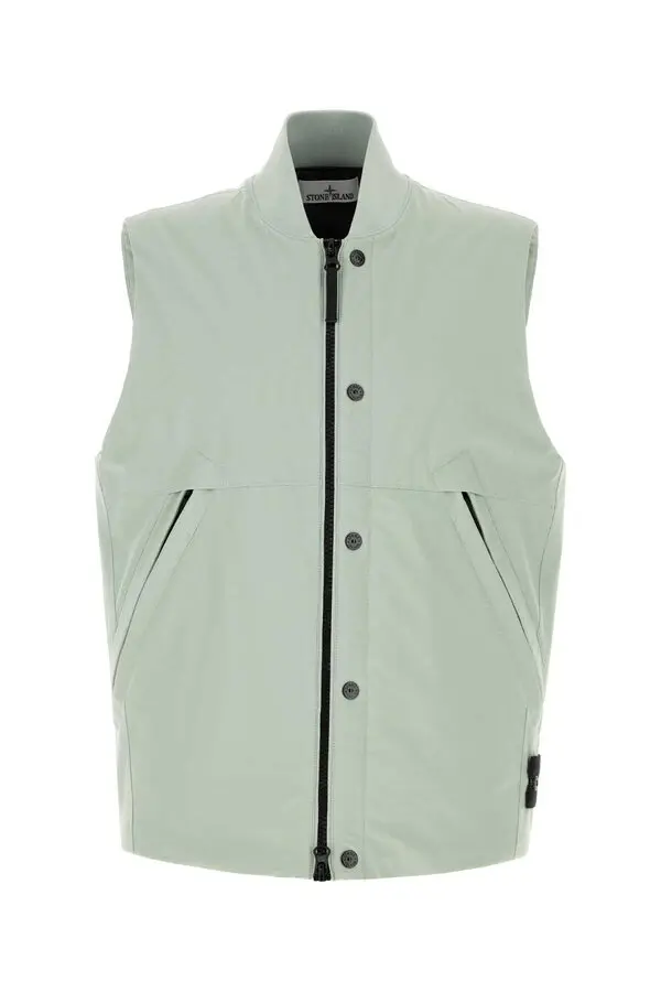 Stone Island Sleeveless Zip-up Jacket