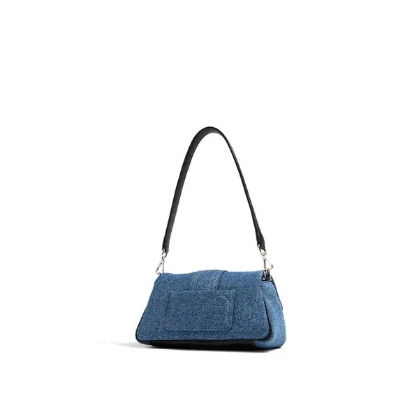Jacquemus Le Petit Bambimou Bag In Denim - Blue