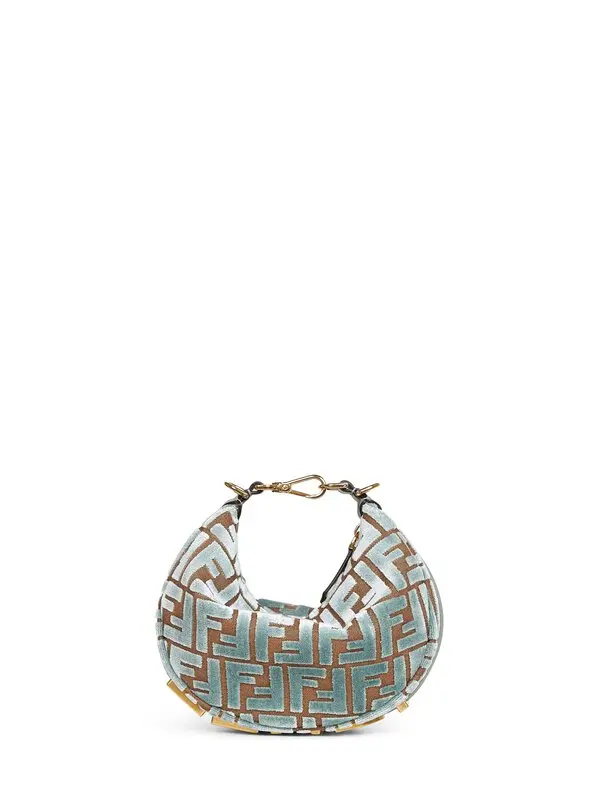Fendi Jacquard Velvet Mini Bag