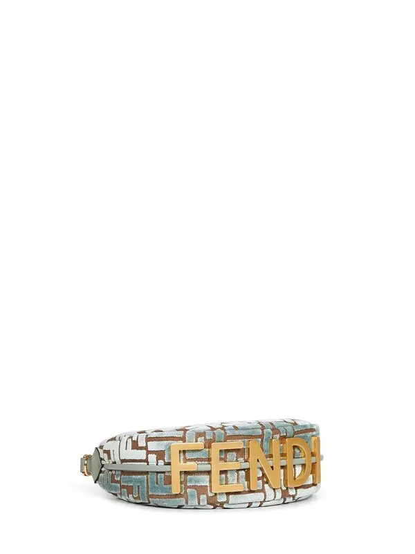 Fendi Jacquard Velvet Mini Bag