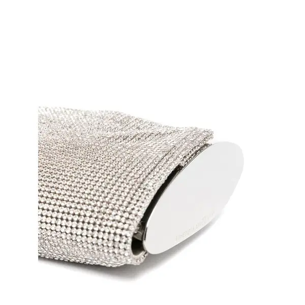 Benedetta Bruzziches Crystal Mesh Clutch Bag
