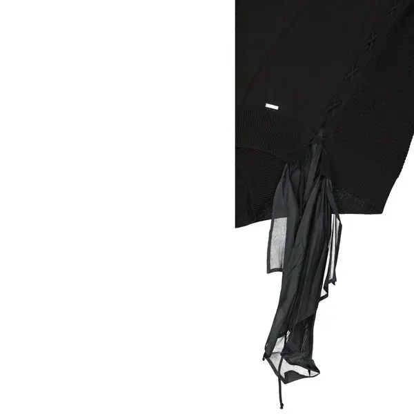 Dsquared2 Cotton Sweater With Drawstring Detail