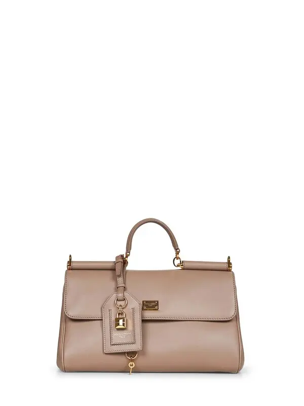 Dolce & Gabbana Taupe My Sicily Handbag - Multicolor