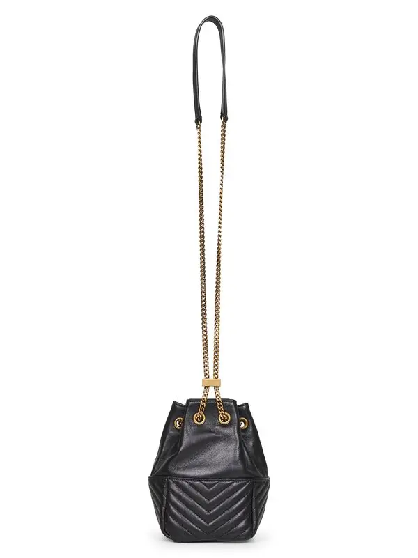 Saint Laurent Mini Joe Bucket Bag - Multicolor