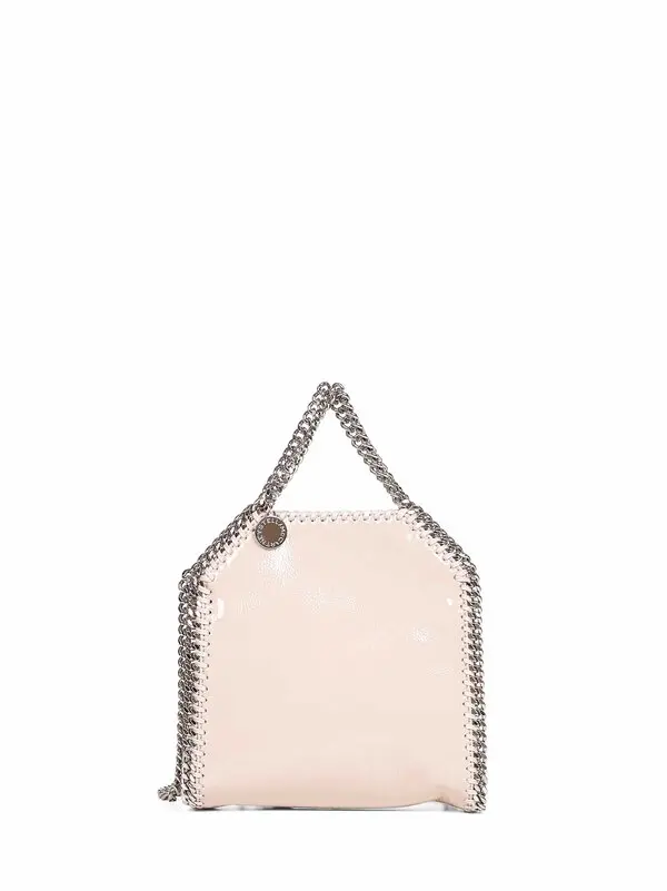 Stella McCartney Falabella Tiny Tote Bag In Patent Vegan Leather - Multicolor