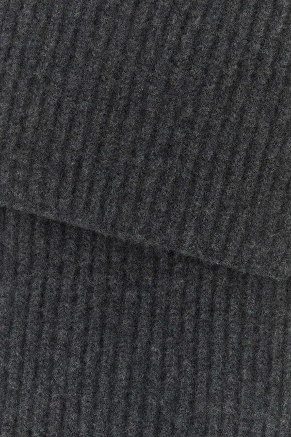 MAISON MARGIELA Grey Wool Scarf - Gray