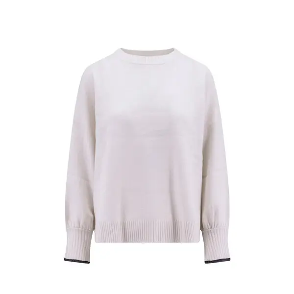 Brunello Cucinelli Cashmere Sweater - White