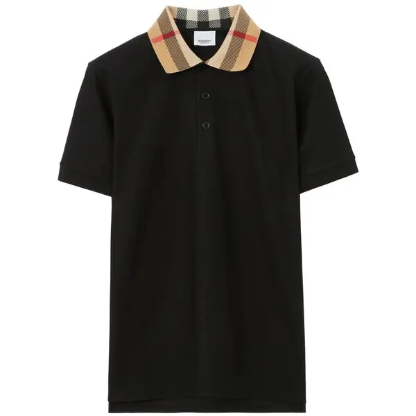 Burberry Polo Shirts - Black