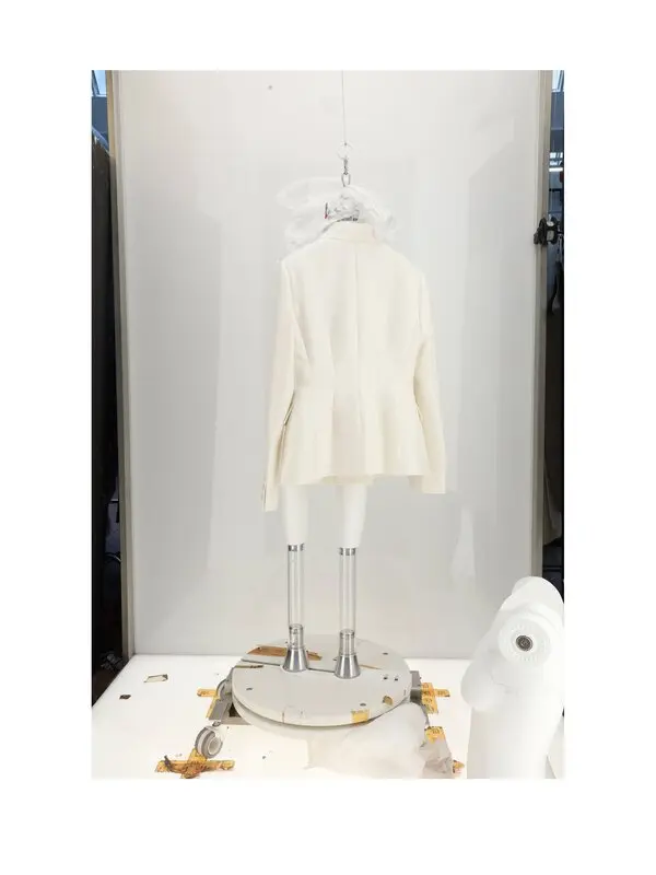 Dior Db-shantung Tuxedo Jacket