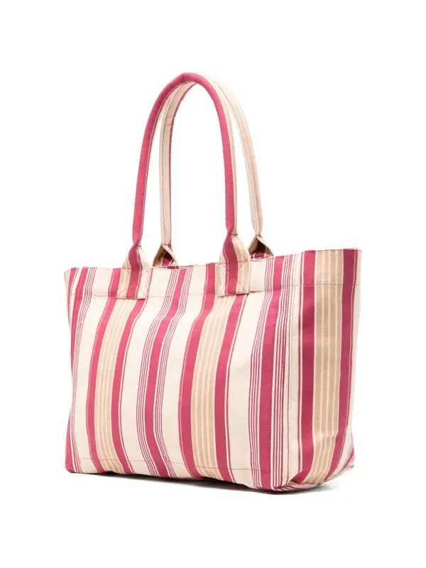 Isabel Marant Étoile Yenky Striped Cotton Tote - Multicolor