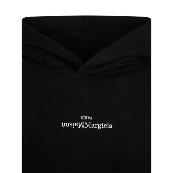 MAISON MARGIELA Logo Print Cotton Hoodie