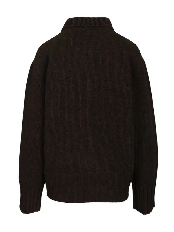 Attico Cashmere And Wool Cardigan