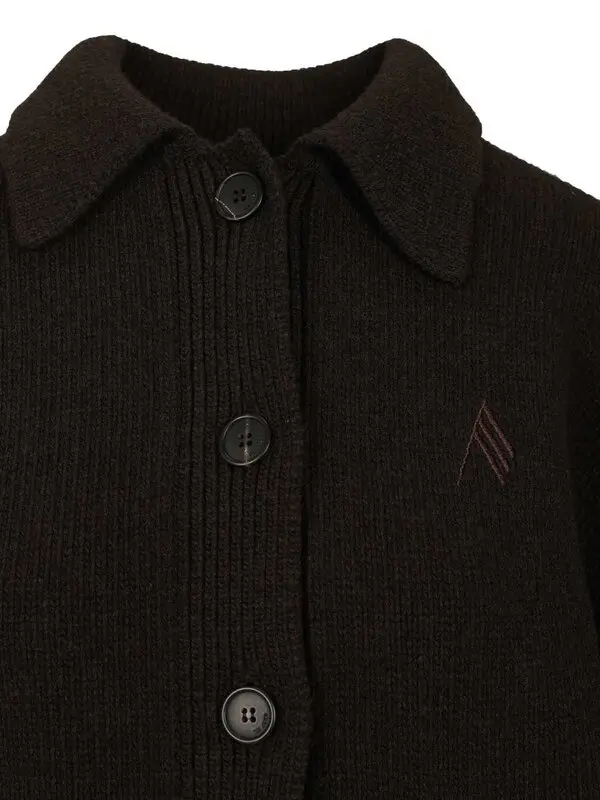Attico Cashmere And Wool Cardigan