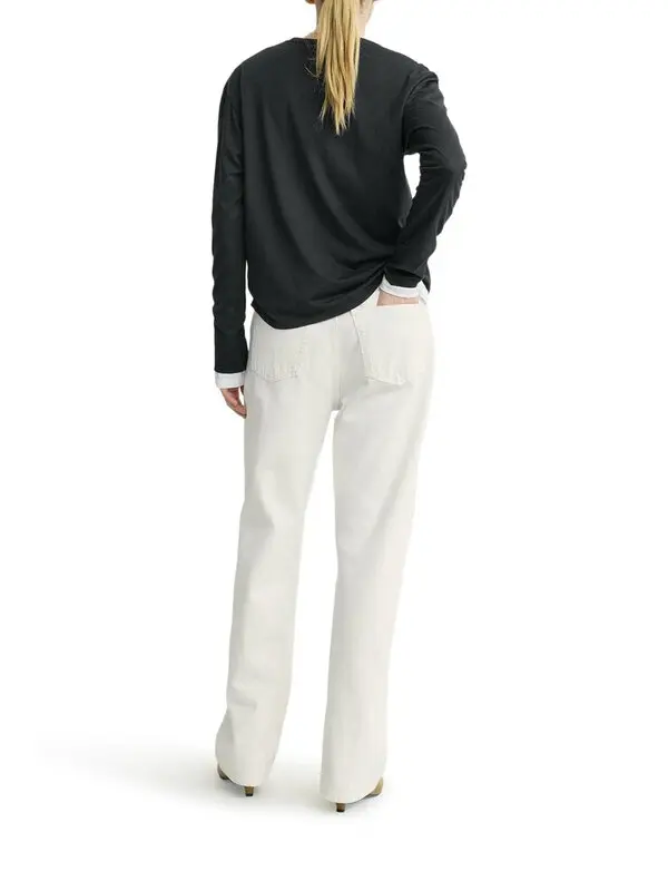 TOTEME Long-sleeved T-shirt - Black