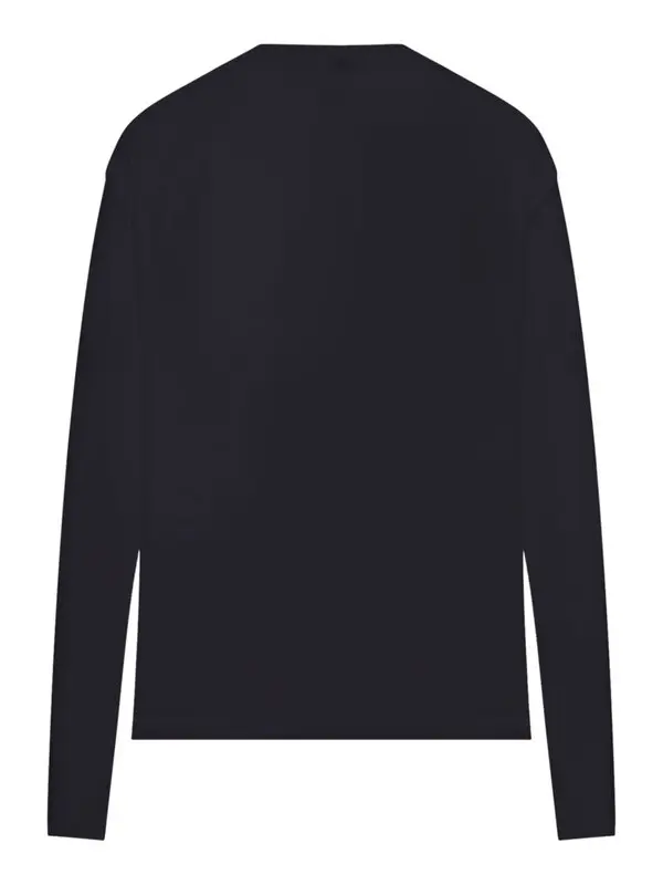 TOTEME Long-sleeved T-shirt - Black