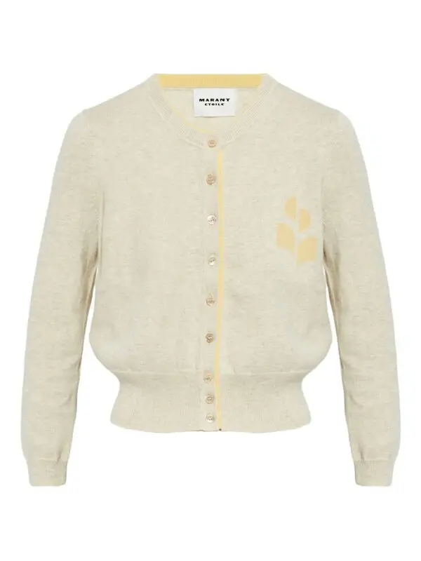 Isabel Marant Étoile Lona Cropped Cardigan - Multicolor
