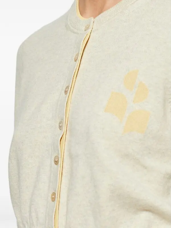 Isabel Marant Étoile Lona Cropped Cardigan - Multicolor