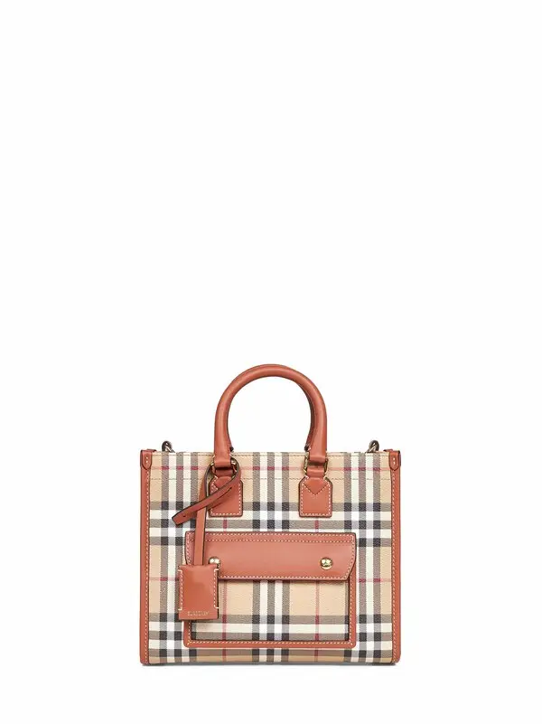 Burberry Archive Beige Freya Mini Tote Bag