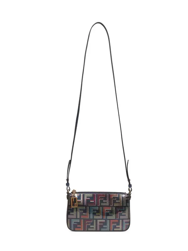 Fendi Baguette Pouch Bag With Chain