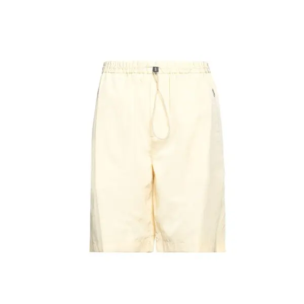 JIL SANDER Polyamide Drawstring Waist Shorts - Yellow