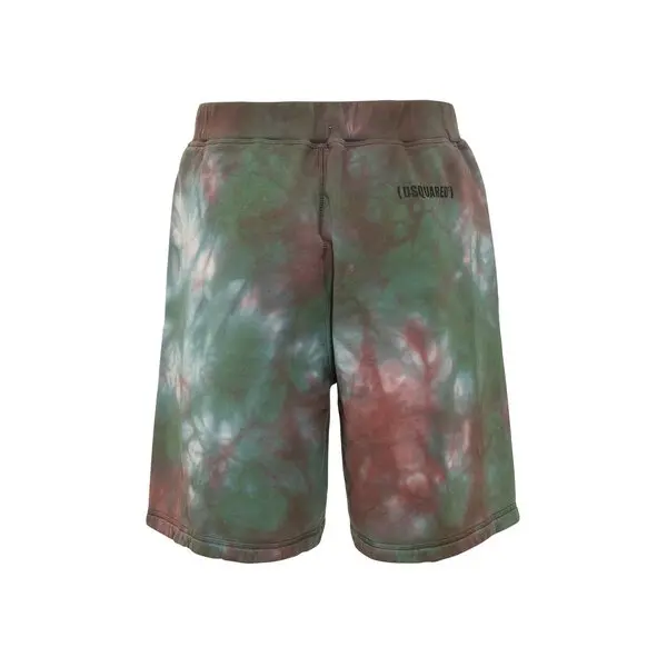 Dsquared2 Cotton Tie-dye Shorts