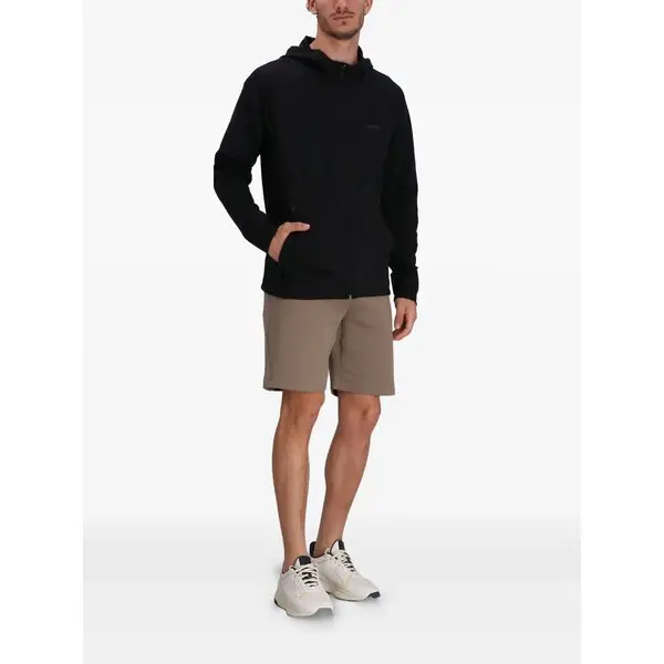 BOSS Full Zip Hooded Sweatshirt With Chest Logo