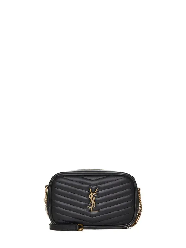Saint Laurent Quilted Leather Camera Bag - Multicolor