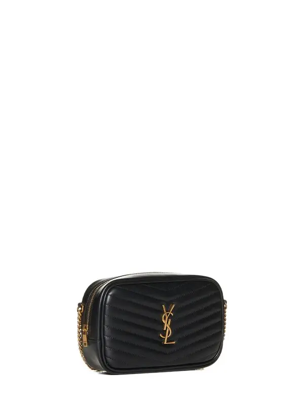 Saint Laurent Quilted Leather Camera Bag - Multicolor