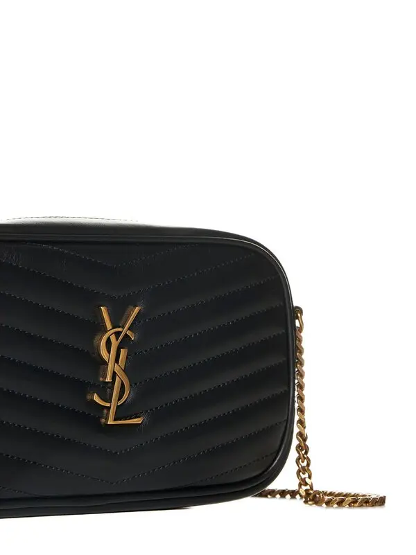 Saint Laurent Quilted Leather Camera Bag - Multicolor